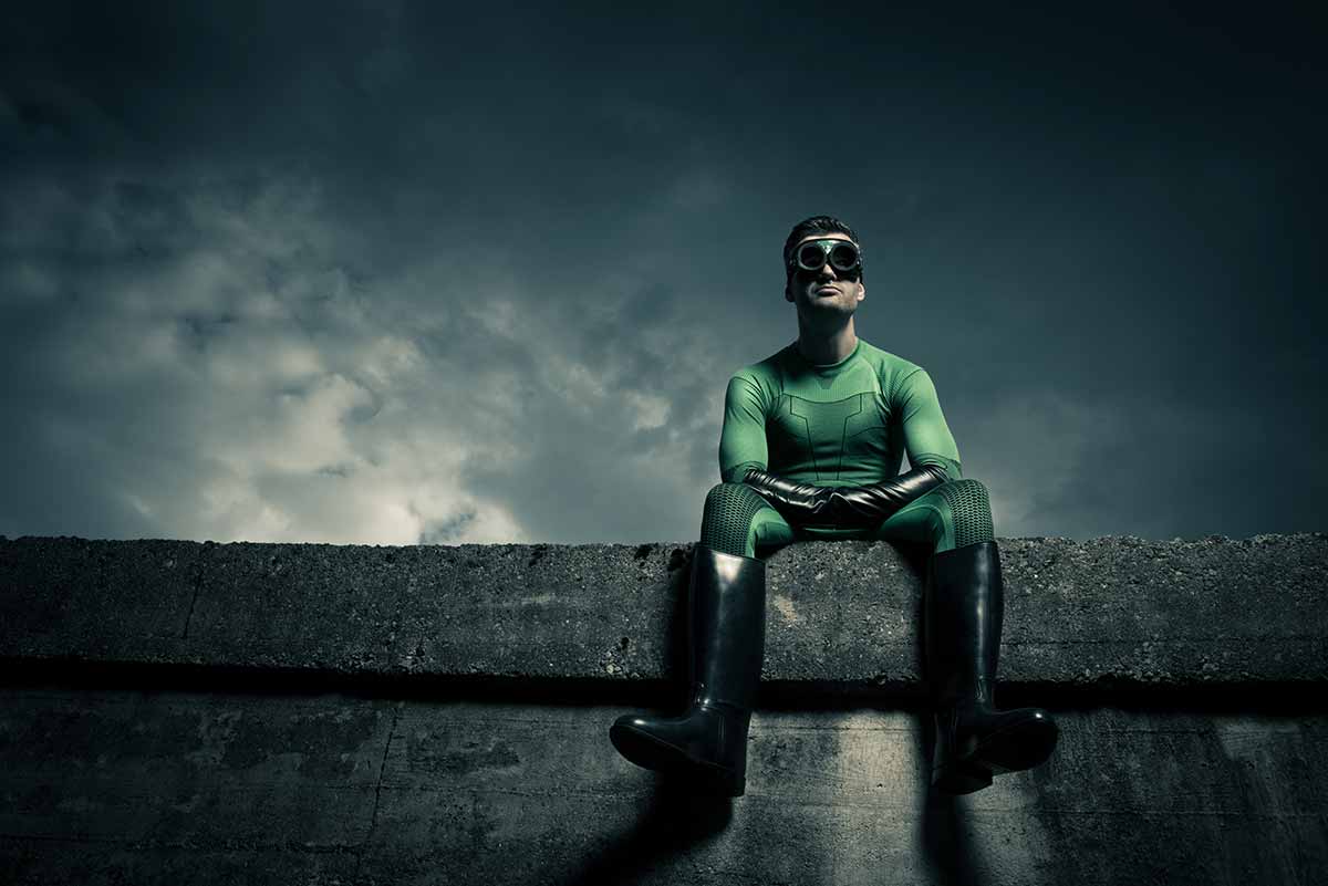 10 Male Human Superheroes